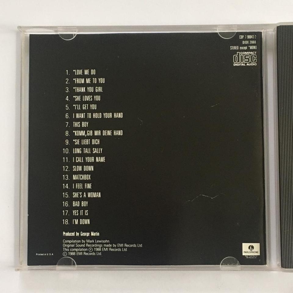 CD THE BEATLES 1988 Past Masters Volume One, Importado - LOJA DOS BEATLES