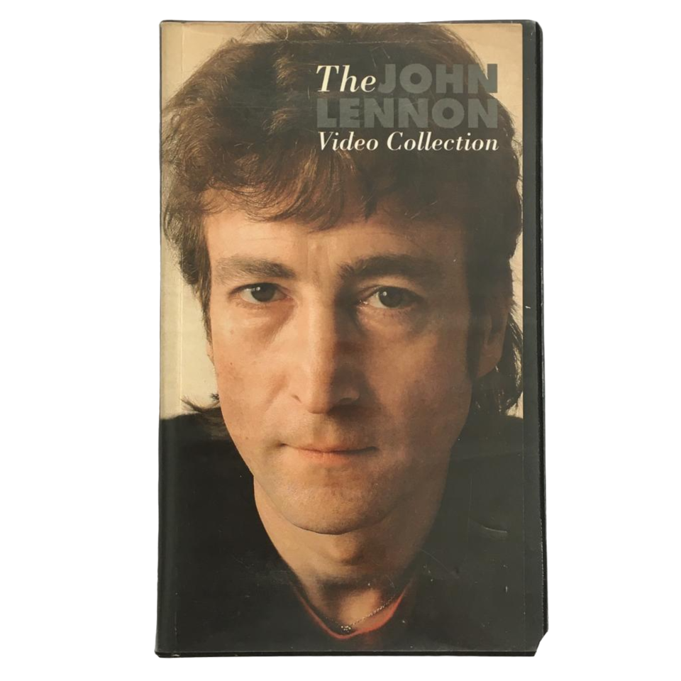 Vhs The John Lennon Video Collection Ano 1992 Loja Dos Beatles