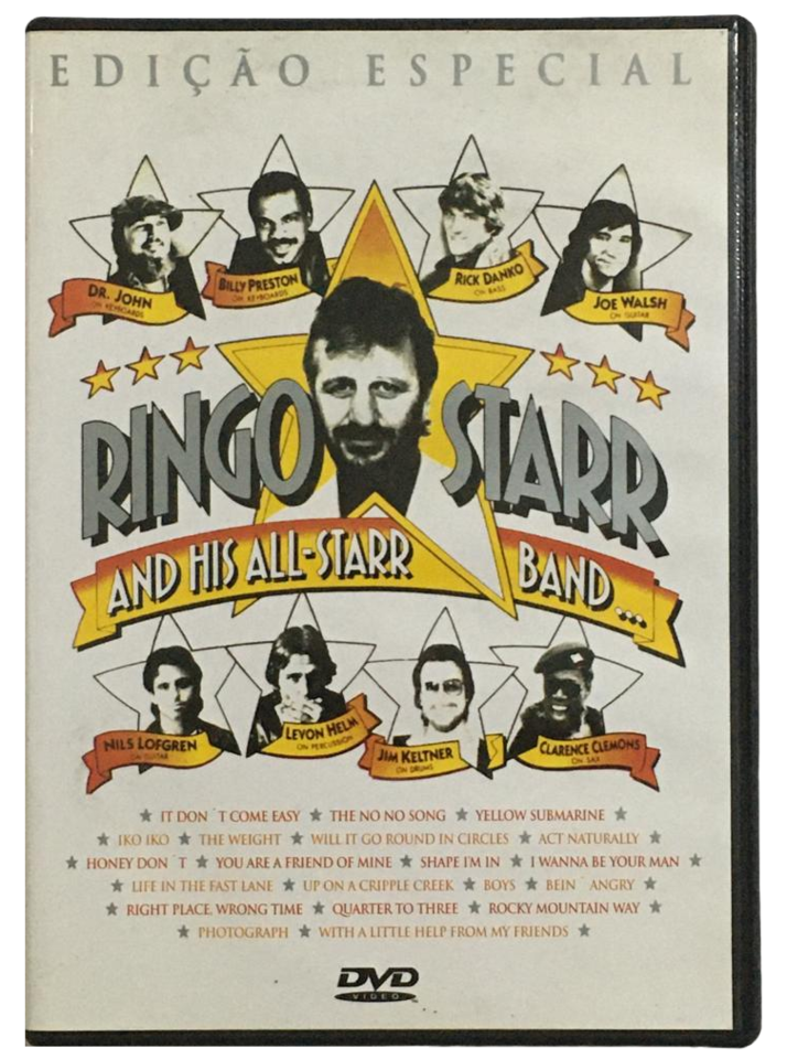 DVD RINGO STARR And His All Star Band Edição Especial - LOJA DOS BEATLES