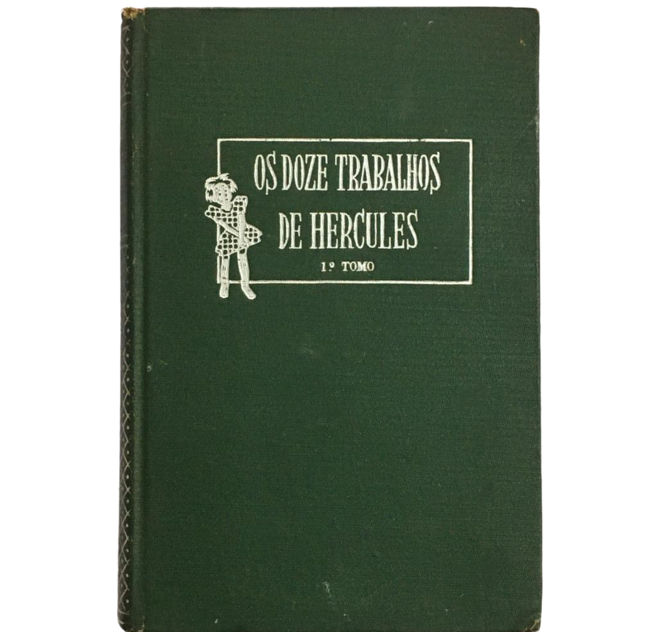 Livro OS DOZE TRABALHOS DE HERCULES 1° Tomo Coleção Obras Completas de ...