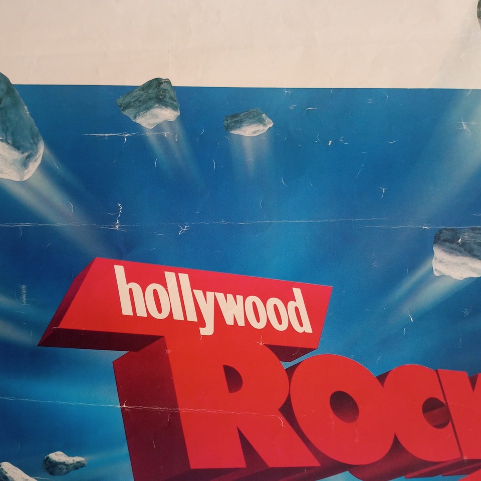 Cartaz do Festival HOLLYWOOD ROCK Terceira Edição em São Paulo e Rio de ...