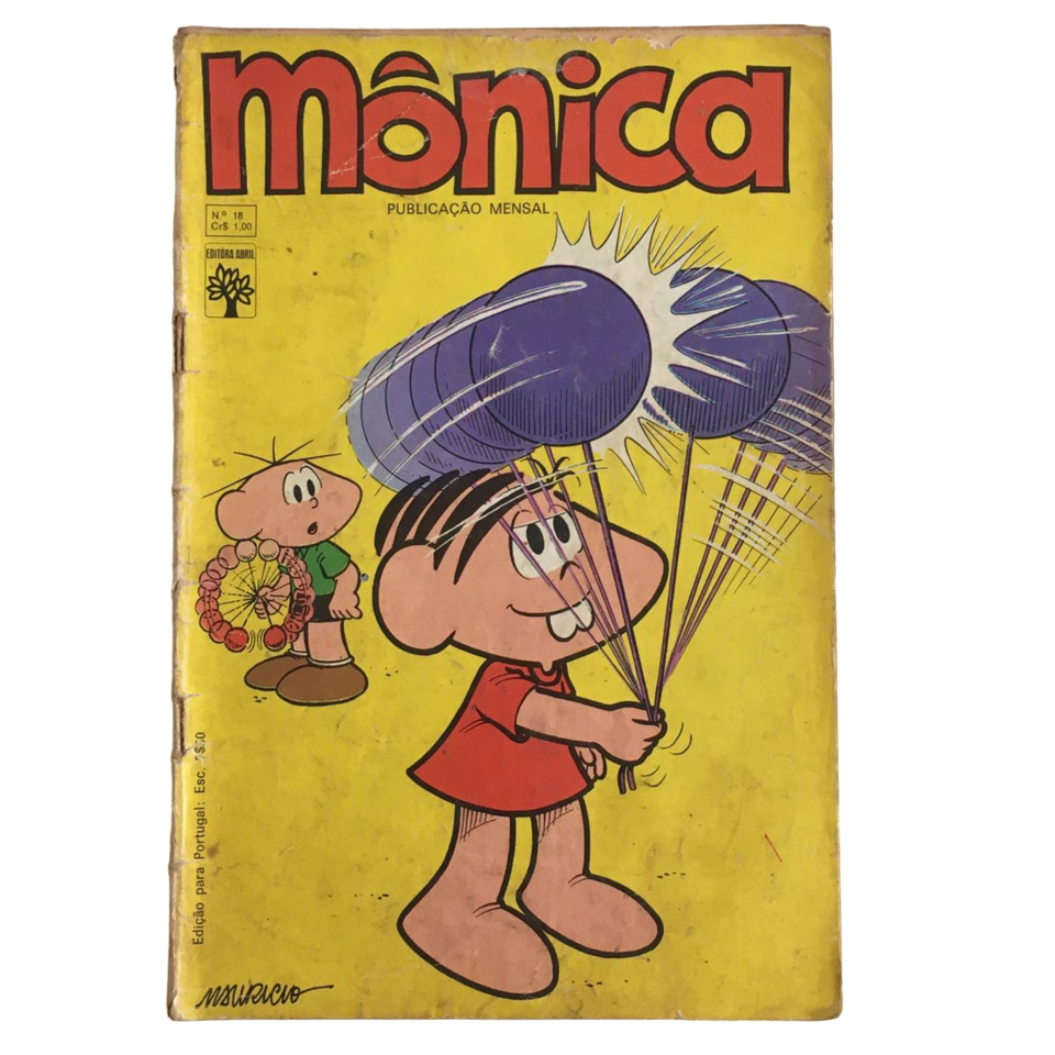 Gibi MÔNICA - TURMA DA MÔNICA nº 72 Editora Abril, Abril de 1976 ...