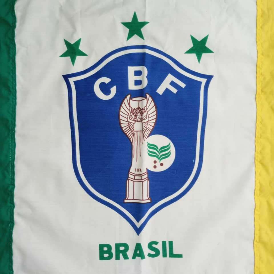 COPA DE 1982 Bandeira da CBF Confederação Brasileira de Futebol RAMINHO ...