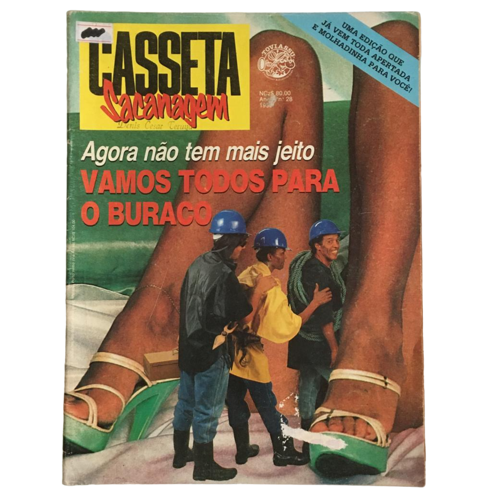 Revista ALMANAQUE CASSETA POPULAR nº25 Editora Toviassu, Ano 1989 ...