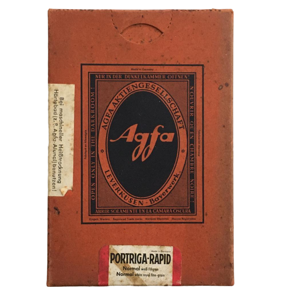 Caixa Lacrada do Papel Fotográfico AGFA "Portriga-Rapid" Leverkusen ...