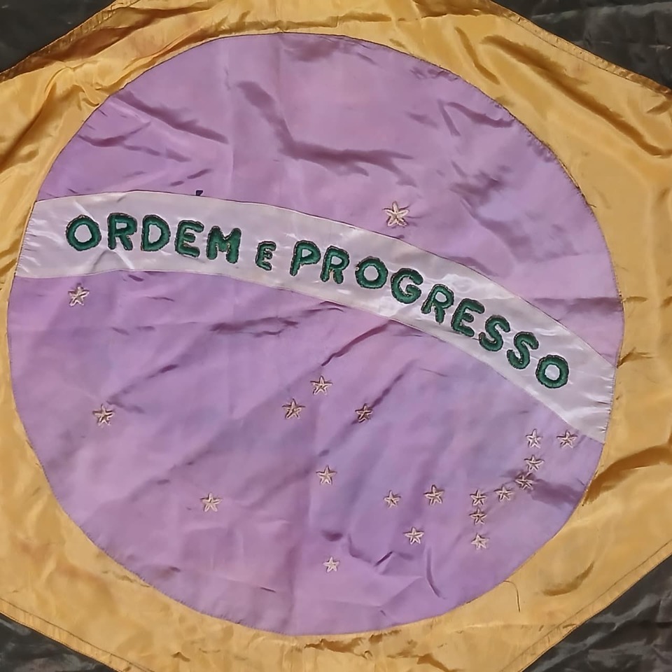 Bandeira da REPUBLICA DO BRASIL Versão Pré-Padronização (20 Estrelas ...