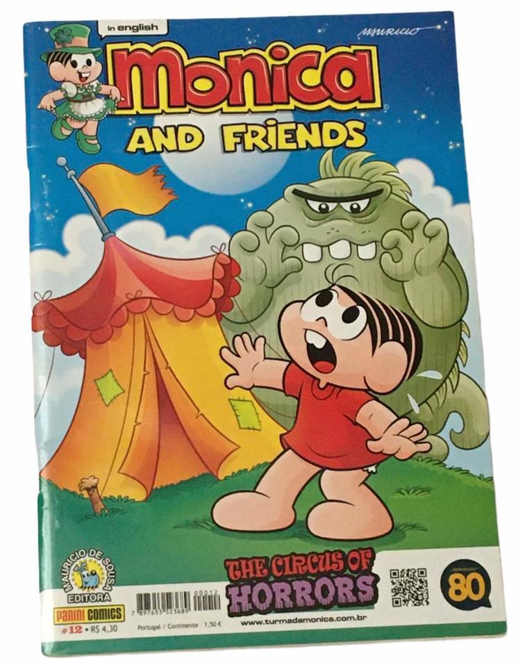 Gibi MÔNICA AND FRIENDS - TURMA DA MÔNICA nº 12 Editora Panini ,Abril ...
