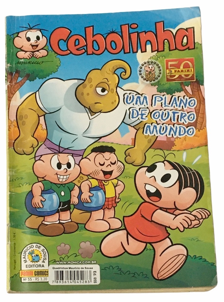 Gibi CEBOLINHA -TURMA DA MÔNICA nº 55 Editora Panini, Julho de 2011 ...