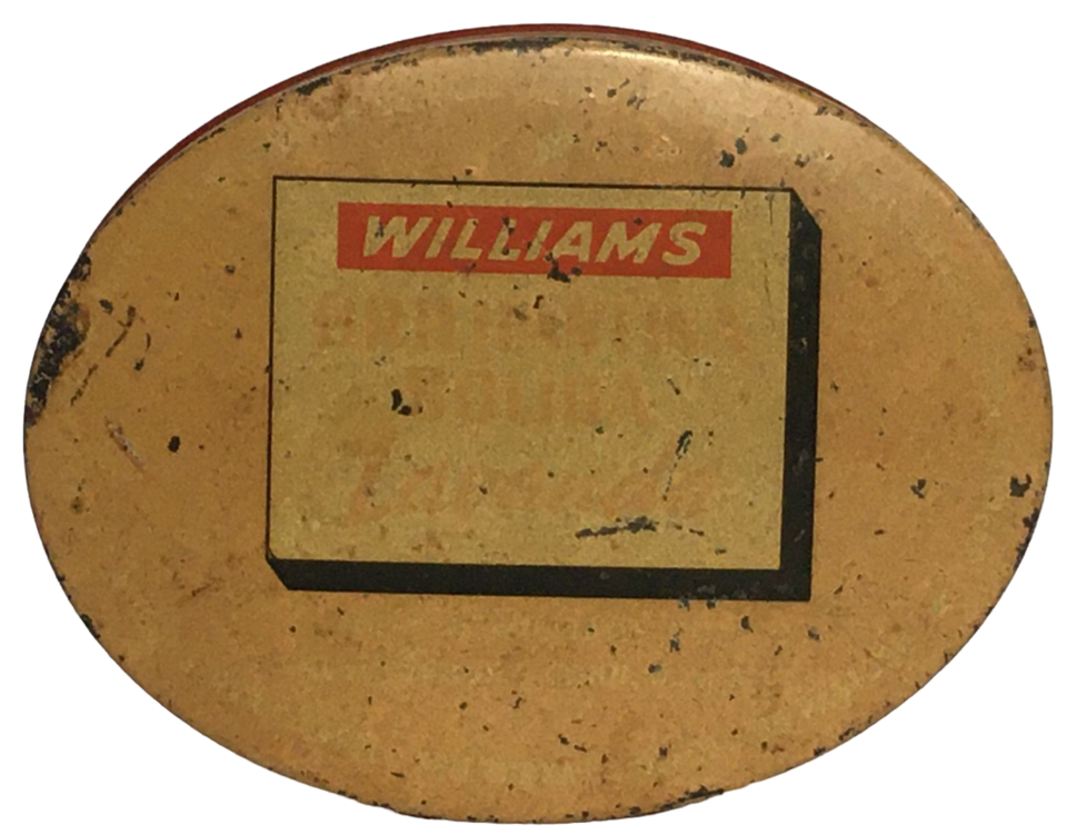 Lata da Brilhantina Solida WILLIAMS Lavanda Anos 1950 - Antiguidades ...