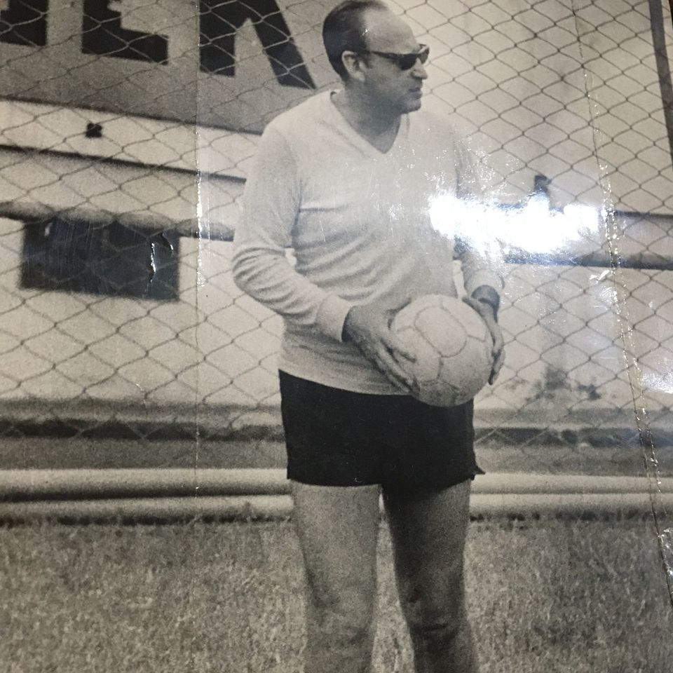 COPA 1970 Fotografia ORIGINAL do Técnico da Romênia ANGELO NICULESCU O ...
