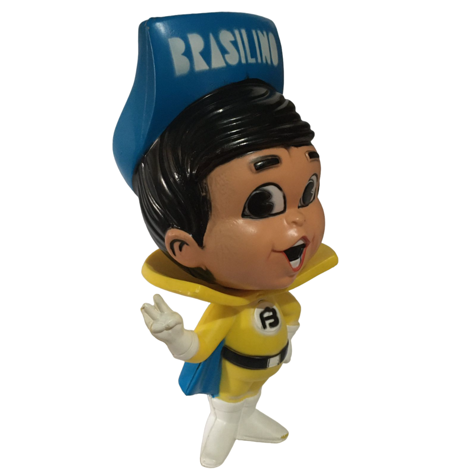 Boneco BRASILINO Brinde Distribuido Pela FÁBRICA DE MÓVEIS BRASIL Anos ...