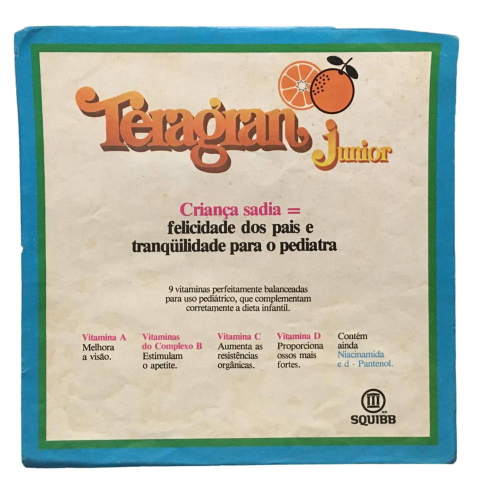 TERAGRAN JUNIOR Quebra Cabeça do SUPLEMENTO VITAMÍNICO INFANTIL ...