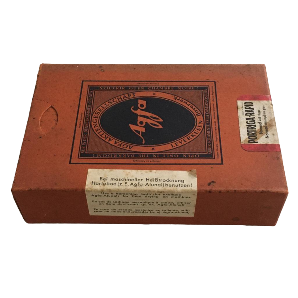 Caixa Lacrada do Papel Fotográfico AGFA "Portriga-Rapid" Leverkusen ...