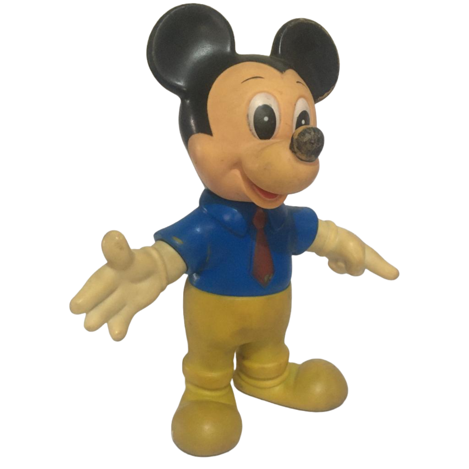Boneco MICKEY MOUSE Walt Disney Fabricado Pela ESTRELA - Ano 1979 ...