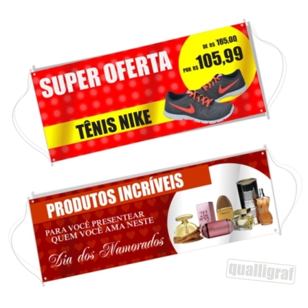 Faixa em Lona Personalizada Curitiba - Gráfica em Curitiba (41) 3018-5567