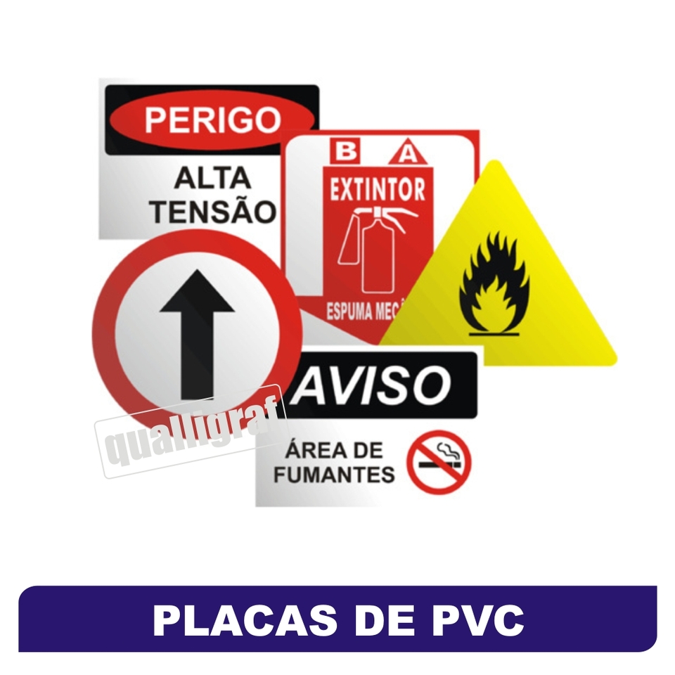 Placas em PVC Curitiba - Gráfica em Curitiba (41) 3018-5567