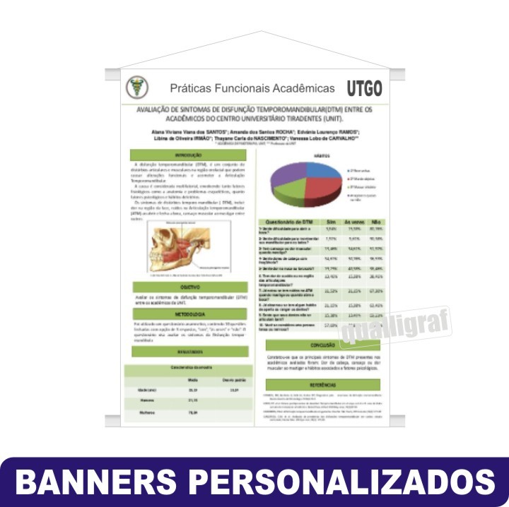 Banner para Faculdade, TCC, Científico - Gráfica em Curitiba (41) 3018-5567
