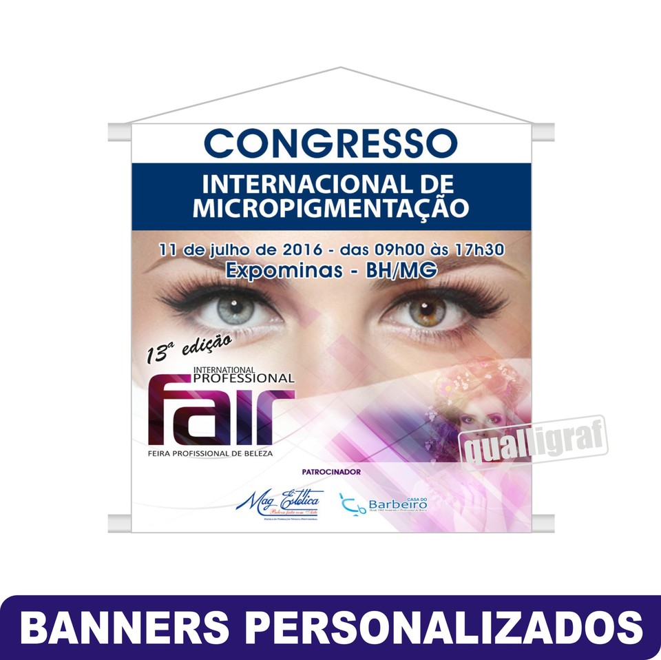 Banners para Congresso - Gráfica em Curitiba (41) 3018-5567