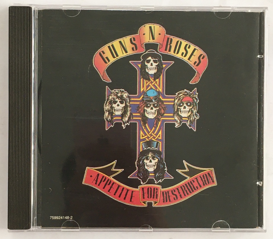 CD GUNS N' ROSES 1990 Appetite For Destruction - Banca do Rock