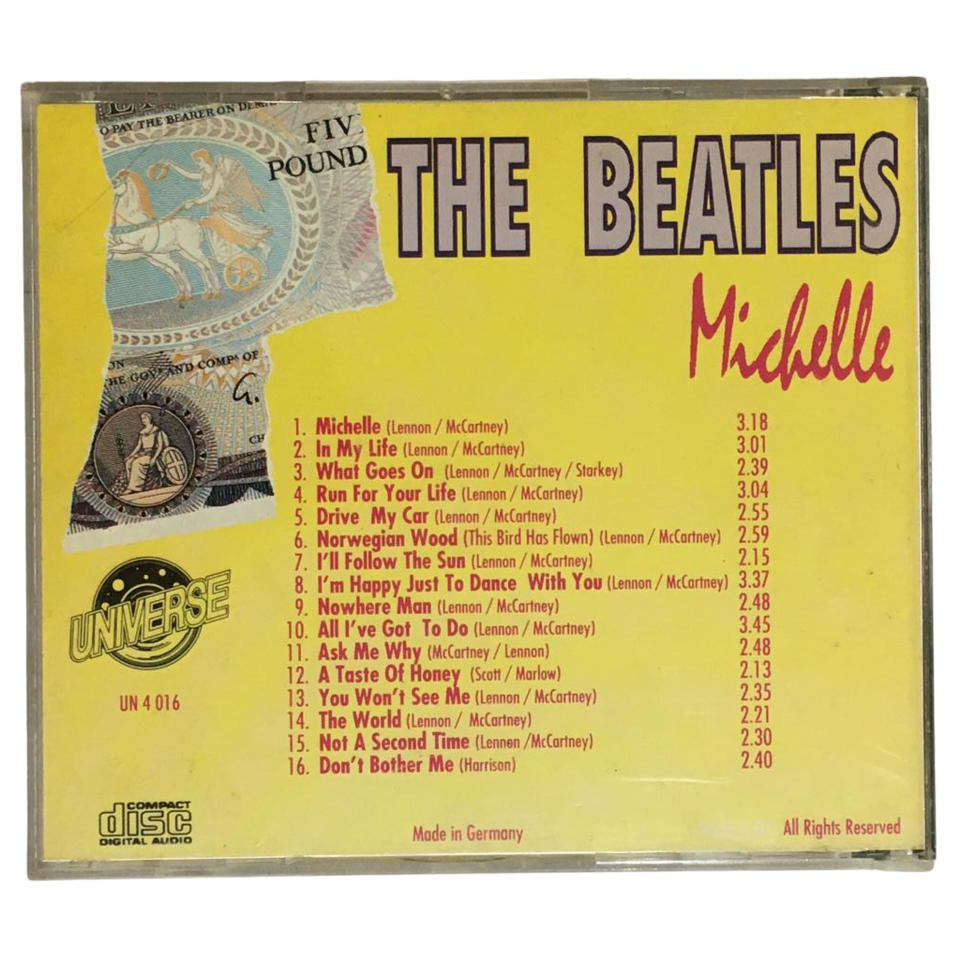 CD THE BEATLES Michelle COMPILATION Unofficial Release UNIVERSE Made in ...
