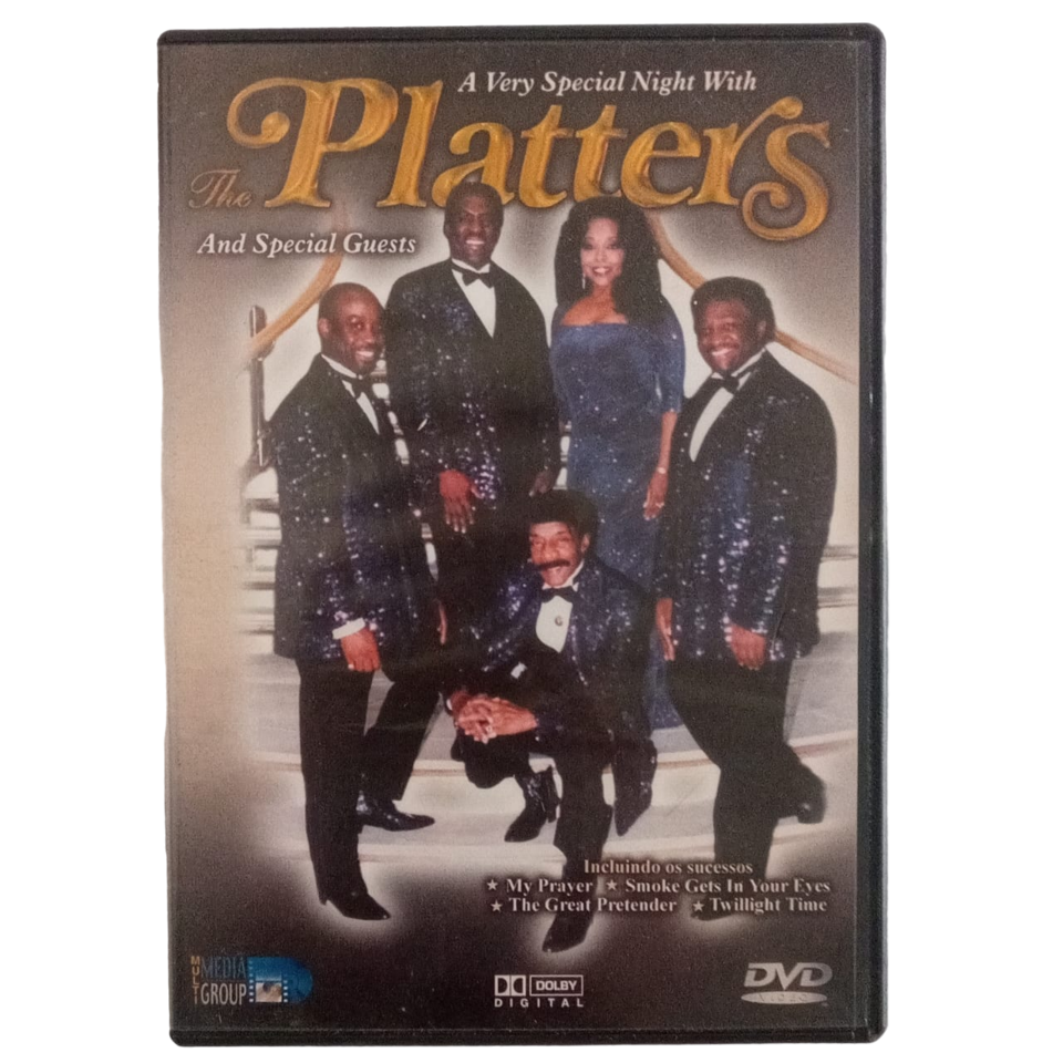 DVD THE PLATTERS A Very Special Night With The Platters and Special ...