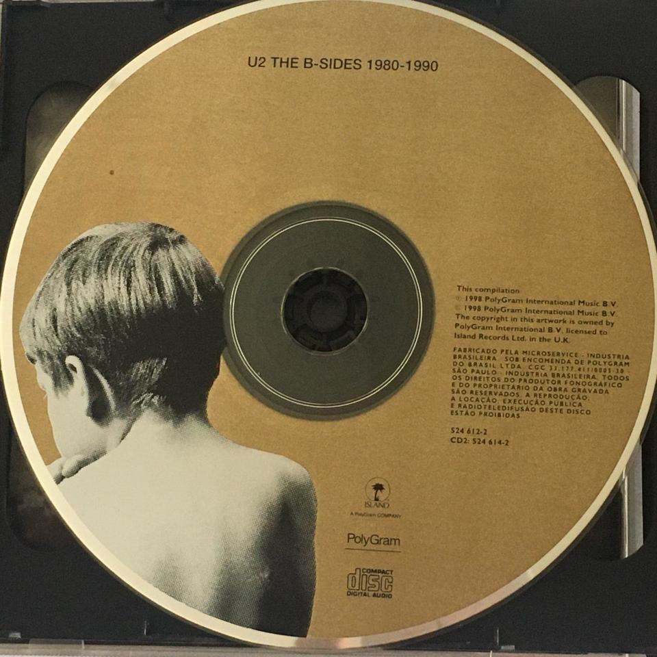 CD DUPLO: U2 The Best Of 1980 - 1990 & The B Sides - Banca do Rock