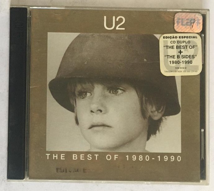 CD DUPLO: U2 The Best Of 1980 - 1990 & The B Sides - Banca do Rock