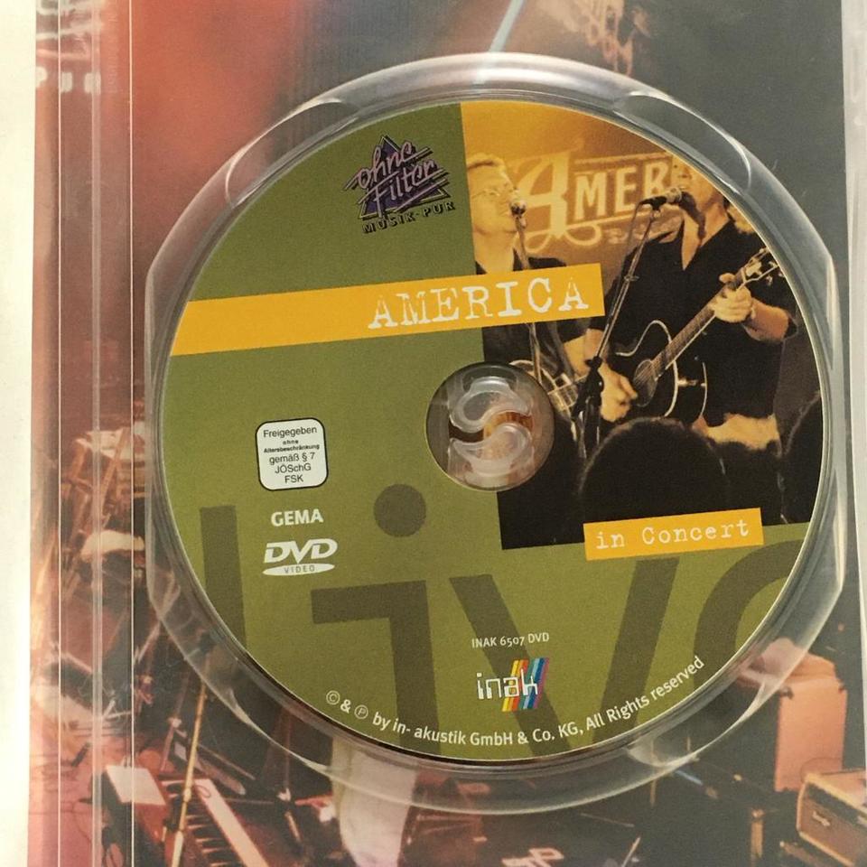 DVD AMERICA In Concert - Banca do Rock