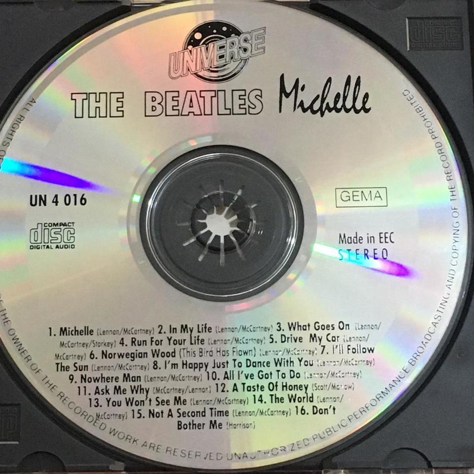 CD THE BEATLES Michelle COMPILATION Unofficial Release UNIVERSE Made in ...