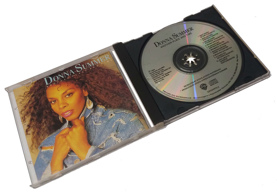 CD DONNA SUMMER 1989 Another Place And Time - Banca do Rock