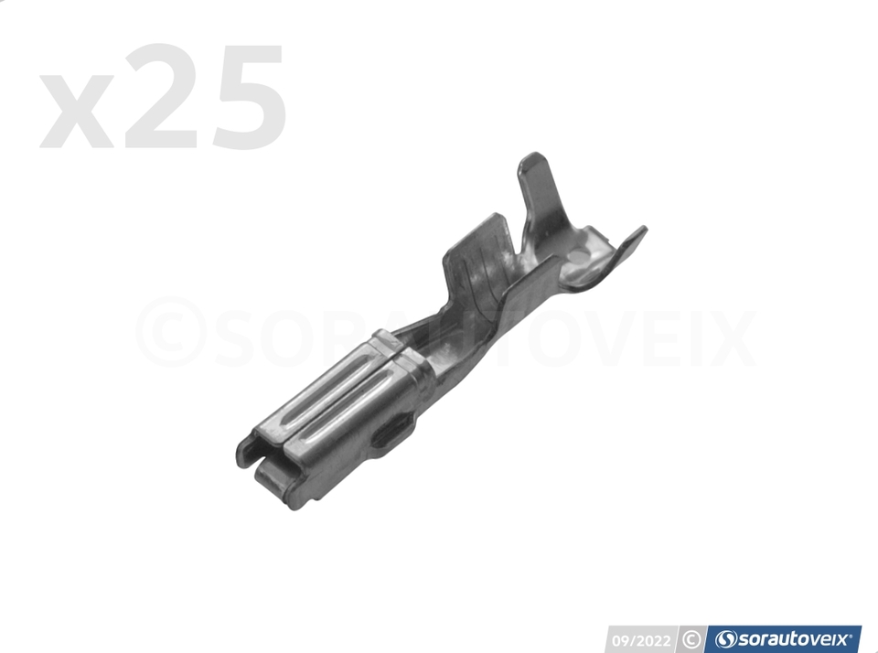 x25 Terminal Fêmea para Econoseal J 184030-3 - SORAUTO VEIX Auto ...