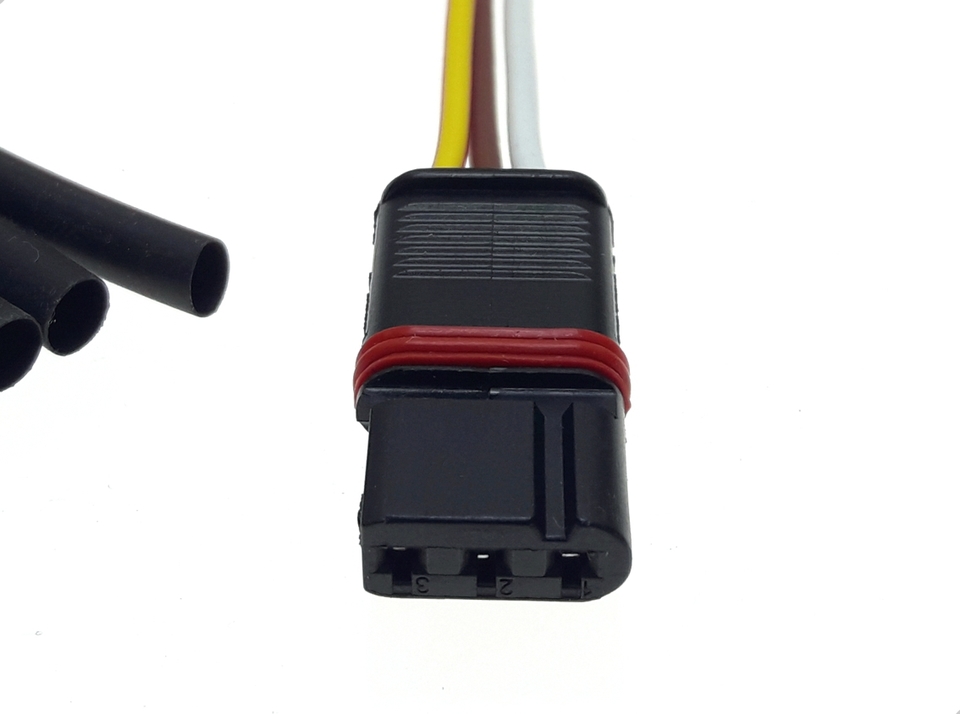 Conector Fêmea 03 vias - SORAUTO VEIX Auto Electrical Engineering Ltda.