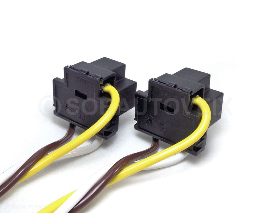 Soquete Conector Plug Lâmpada H4 Farol Universal - Par - SORAUTO VEIX ...