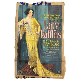 Cartaz de Cinema Mudo LADY RAFFLES Columbia Pictures, Original de 1928 ...