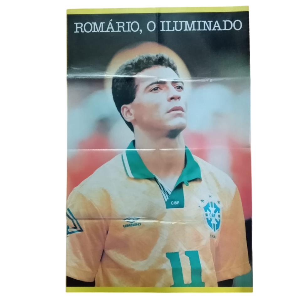COPA 1994 Revista Poster GOL Edição n°3 SELEÇÃO BRASILEIRA Romário ...