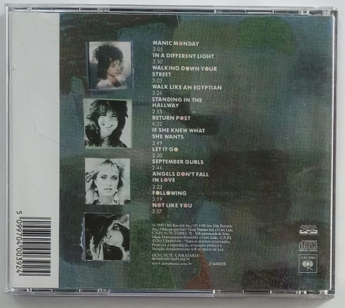 CD BANGLES 1985 Different Light - BANCANTIGA