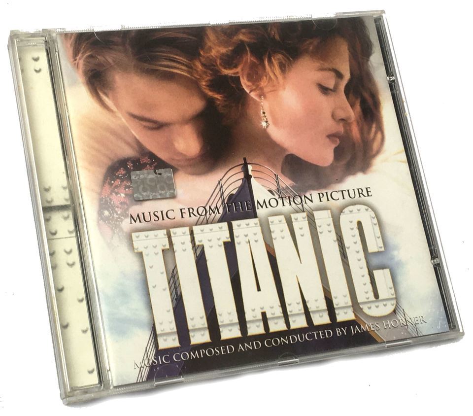 CD TITANIC 1997 Music From The Motion Picture - BANCANTIGA