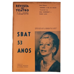 Revista REVISTA DE TEATRO SBAT fez 48 Anos n°347 Setembro e Outubro de ...