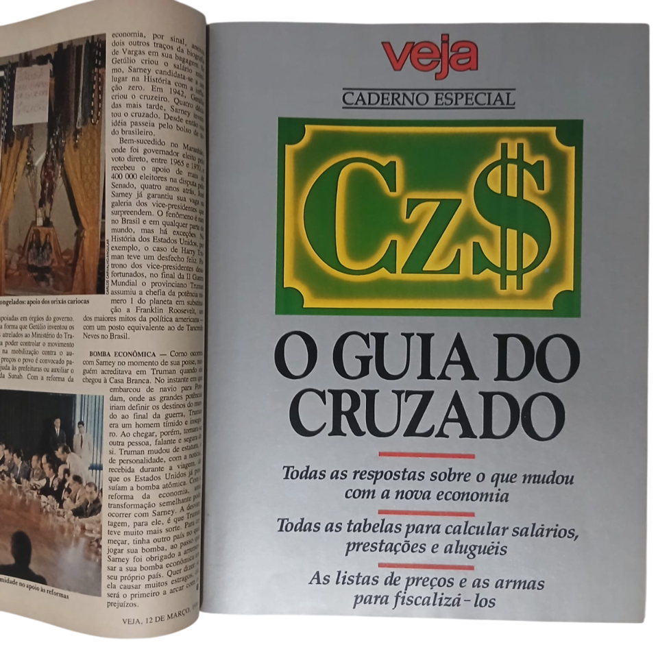 PLANO CRUZADO Revista VEJA A Semana Que Mudou o Brasil - O Guia do ...
