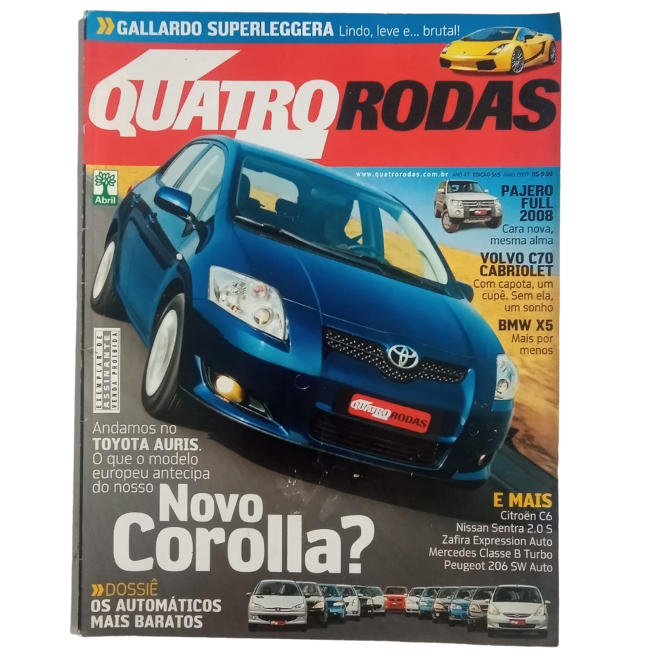 Revista QUATRO RODAS n°571, Novembro de 2007 - BANCANTIGA