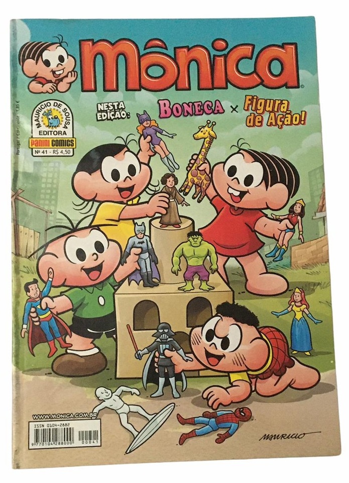 Gibi MÔNICA - TURMA DA MÔNICA nº 41 Editora Panini, Maio de 2010 ...