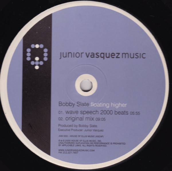 Bobby Slate ‎– Floating Higher 12" - Curto Vinil - Loja de Discos de Vinil
