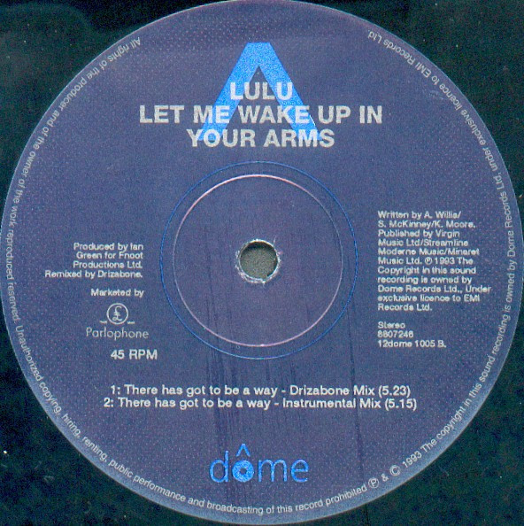 Lulu – Let Me Wake Up In Your Arms 12" - Curto Vinil - Loja de Discos ...