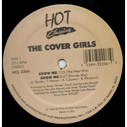The Cover Girls – Show Me / Because Of You 12" - Curto Vinil - Loja de Discos de Vinil