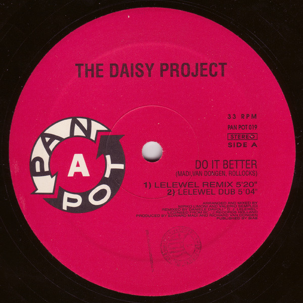 Daisy Project ‎– Do It Better 12" - Curto Vinil - Loja de Discos de Vinil