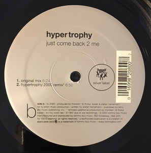 Hypertrophy ‎– Just Come Back 2 Me 12" - Curto Vinil - Loja de Discos ...