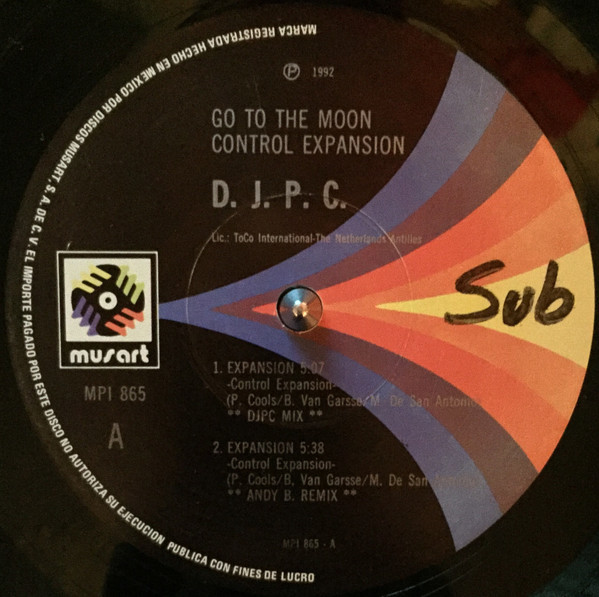 DJPC – Control Expansion / Go To The Moon 12" - Curto Vinil - Loja de ...