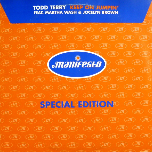 Todd Terry Feat. Martha Wash & Jocelyn Brown – Keep On Jumpin' 12" - Curto Vinil - Loja de ...