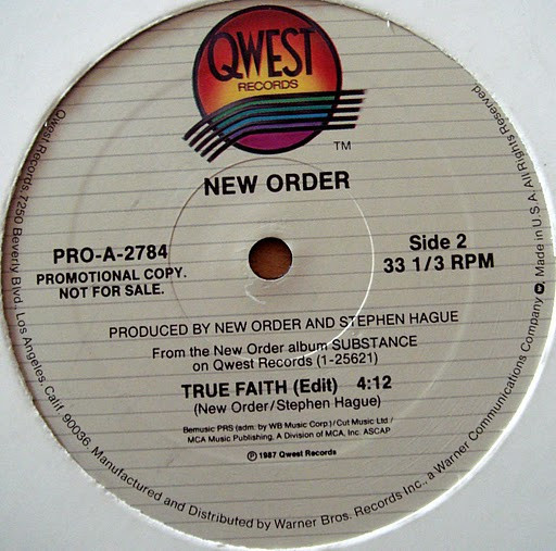 New Order – True Faith (PROMO COPY) 12" - Curto Vinil - Loja de Discos ...