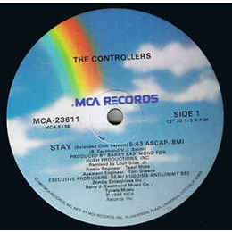 The Controllers ‎– Stay 12" - Curto Vinil - Loja de Discos de Vinil